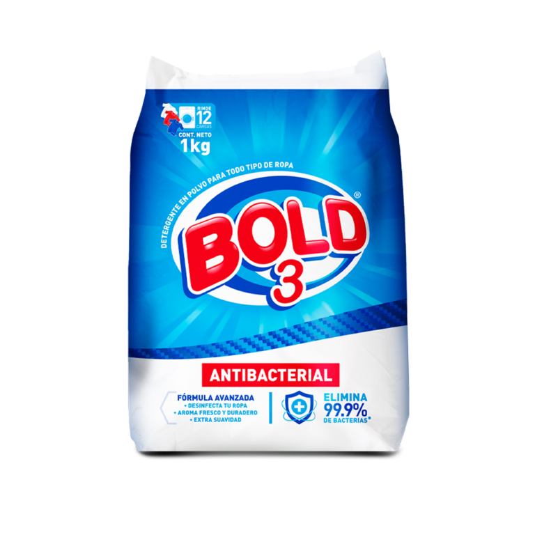 Detergente en Polvo - BOLD 3®
