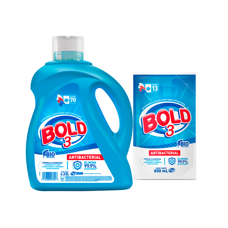 Detergente Líquido – BOLD 3®