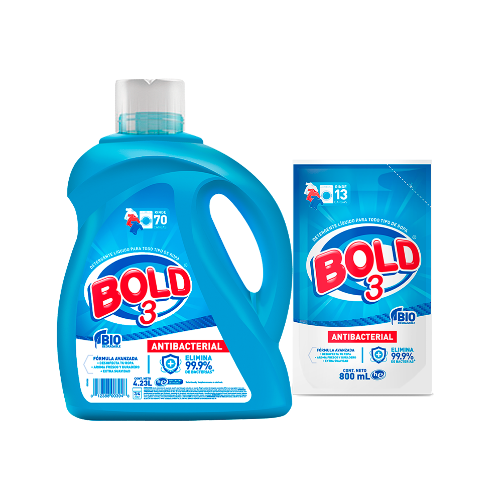 Detergente Líquido – BOLD 3®