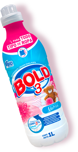 BOLD 3® - Detergente completo